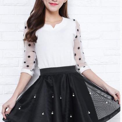 Beaded Elastic Waist A Word Tutu Skirt \ Princess Skirt on Luulla